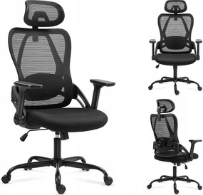 Ergonomické Nastavitelné otočné křeslo Mark Adler Manager 2.9 Black