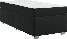 Rám postele Černá 100 x 200 cm PVC 3399226