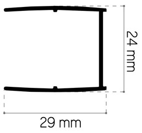 Glass 1989 Soho - Sprchový kout otevíravé dveře nebo kompatibilní s boční stěnou, velikost vaničky 90 cm, profily chromové, čiré sklo,…