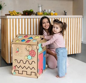 Activity Board Domeček Montessori natural