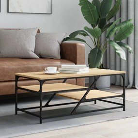 vidaXL Konferenční stolek dub sonoma 100 x 49 x 40 cm kompozitní dřevo