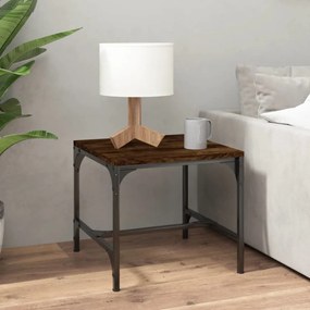 vidaXL Konferenční stolek 50 x 50 x 35 cm kompozitní dřevo [819401] Barva: kouřový dub