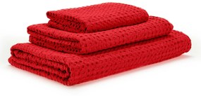 Abyss & Habidecor Pousada červené retro ručníky ze 100% egyptské bavlny Abyss Habidecor | 552 Lipstick, Velikost 65x110 cm