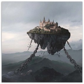 Gario Obraz na plátně Svět na řetězech - Zehem Chong Rozměry: 30 x 30 cm