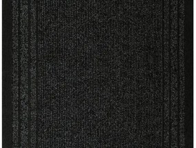 Koberce Breno Běhoun REKORD 866, šíře role 80 cm, Černá, Vícebarevné