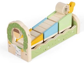 Bigjigs Toys Motorická rampa s veverkou