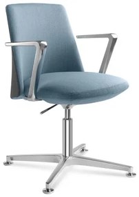 LD seating Kancelářské křeslo MELODY OFFICE 770-PRA,F60-N6 bez područek PRA - Pevná mechanika s možnosti nastavení výšky sezení. GALERIE - Čalounění LD seating LÁTKY 1 / DINO, ERA, ONE 2021