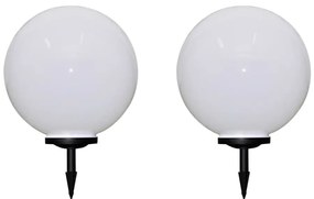 Venkovní osvětlení příjezdové cesty 2 ks LED 50 cm se zápichem 277118