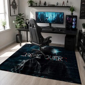 Protiskluzový herní koberec Game Over