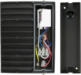LED svítidlo McLED Kerberos s pohybovým čidlem 9W 3000K IP65 černá ML-513.024.19.0