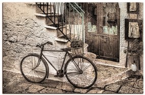 Obraz na plátně - Stará ulice v Itálii 1153FA (90x60 cm  )