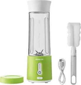 SENCOR SBL 131GR zelená / Přenosný smoothie mixér / 150 W / Integrovan