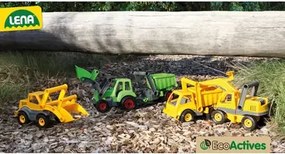 LENA ECO Aktivní přívěs zelená / od 2 let