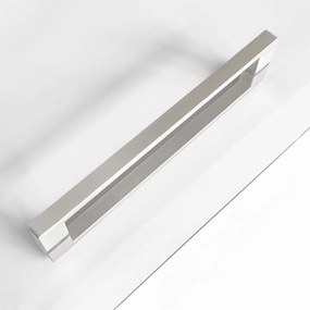 Rea, Sprchový kout REA City 90x90 Nickel Brush, REA-K6496