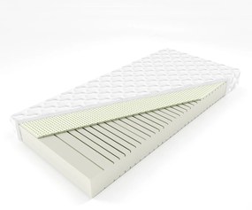 KAC Pěnová matrace s vysoce elastickou pěnou a latexem COMPO 180 x 200 cm 22 cm