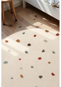 Krémový dětský koberec ø160 cm Funny Dots – Hanse Home