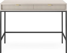 Toaletka NOVA kc T104 | se zásuvkami | 104 cm | kašmír/černá