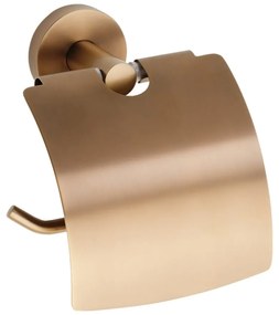 HOPA Držák toaletního papíru s krytem Barva - Růžové zlato broušená KDBE155112012