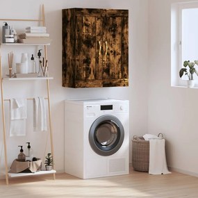 Nástěnná skříňka kouřový dub 69,5 x 34 x 90 cm kompozitní dřevo
