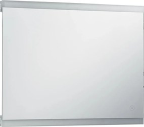 Koupelnové zrcadlo s LED světly II a dotykovým senzorem | 80x60 cm