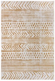 NORTHRUGS - Hanse Home koberce Kusový koberec Twin Supreme 105787 Ochre – na ven i na doma - 120x170 cm