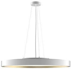 Kruhové LED svítidlo s lemem Sugar  Kruhové LED svítidlo s lemem Sugar Barevná varianta: Bílá/Zlatá, Průměr: 900 mm, Teplota chromatičnosti, stmívání…