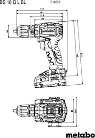 METABO BS 18 L SET 602321710