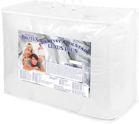 Letní SET Luxus Plus, přikrývka 140x200cm 450g + polštář 70x90cm 900g UNICO zip