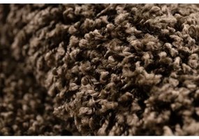 Dywany Luszczow Kusový koberec, běhoun SOFFI shaggy 5 cm hnědý Rozměr koberce: 60 x 300 cm