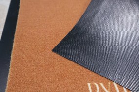 Mercury Flooring, Rohožka Bydlíme u své kočky 40x60 cm, 40x60, oranžová