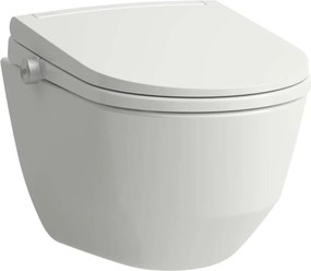 Laufen Cleanet Pro Lite - Elektronický bidet s keramikou, závěsný, Rimless, SoftClose, bílá H613890000S002