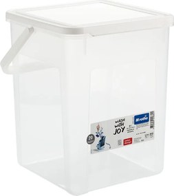 Rotho Box s víkem, 23 × 22,5 × 27,5 cm, 9 l, transparentní