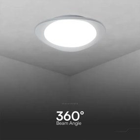 LED Stmívatelné stropní svítidlo LED/40W/230V 3000-6500K 45 cm bílá + DO