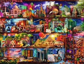 Ravensburger puzzle svět knih 2000 dílků