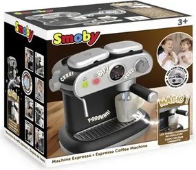 SMOBY Kávovar Espresso černá/stříbrná / Hra na profese / Zvukové a svě