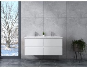 Dijon White Koupelnová skříňka s umyvadlem 120cm