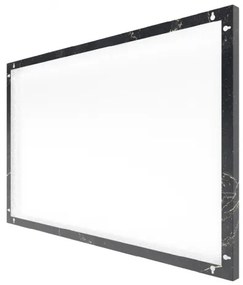 ALLboards magnetický obraz na stěnu bez rámu 90 x 60 cm - fotoobraz černý mramor