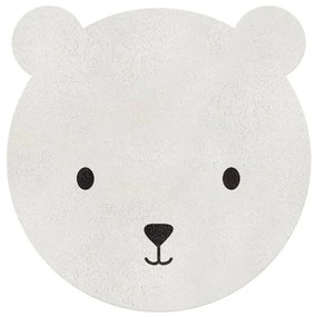 Eulenschnitt Dětský kobereček Bear, černá barva, bílá barva, krémová barva, plast