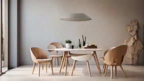 Designový lustr Felman beige