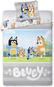 Povleceni Disney Bluey do postýlky 135x100cm+40x60cm Faro