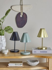 Bloomingville Stmívatelná LED lampička Lianna Black, černá barva, kov
