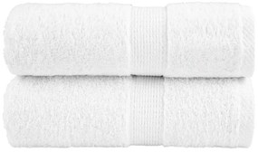 Prémiové ručníky pro hosty SOLUND 2 ks bílé 30x50 cm 600 g/m² 137120