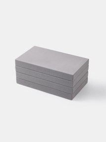 Sinsay - Sada organizérů do skříně 4 pack - šedá