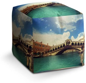 Sablio Taburet Cube Ponte di Rialto: 40x40x40 cm