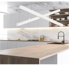 LED lustr X-Line 100 bílé