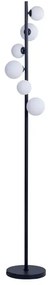 Designová lampa Sybilla 6 Floor černé