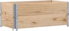 Zahradní truhlík 100 x 50 cm masivní borové dřevo 3295391