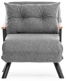 Atelier del Sofa 1-místná pohovka Sando Single - Light Grey, Světlá Šedá