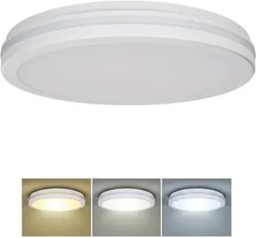 Solight Gari bílá / LED osvětlení / 44W / 3960lm / 3CCT / IP65 / 40cm