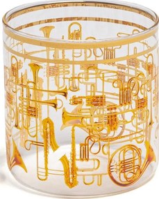 Skleněný pohár Toiletpaper Trumpets 8 cm